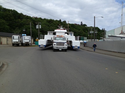 Current Project, 72' powercat | left coast composites joe kitchell ...